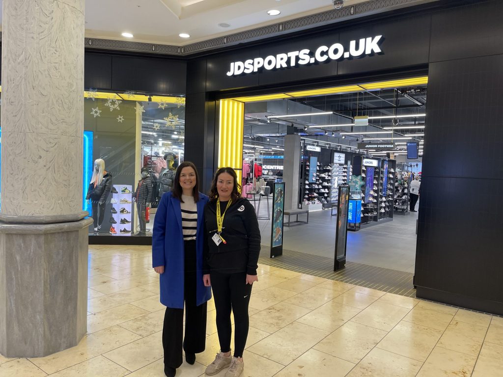 Working with JD Sports to create jobs