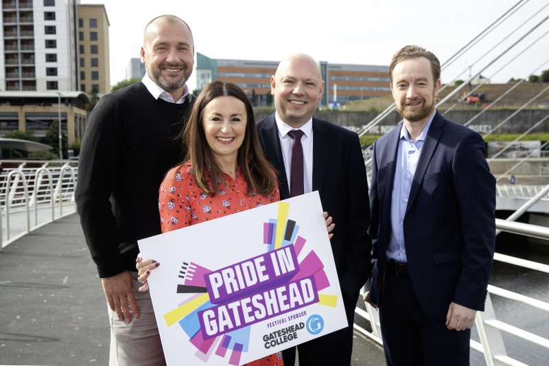 Gateshead shows its rainbow colours for Pride
